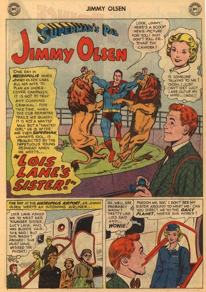 Silver Age Star Why Lucy Is The More Interesting Lane Sister Dc